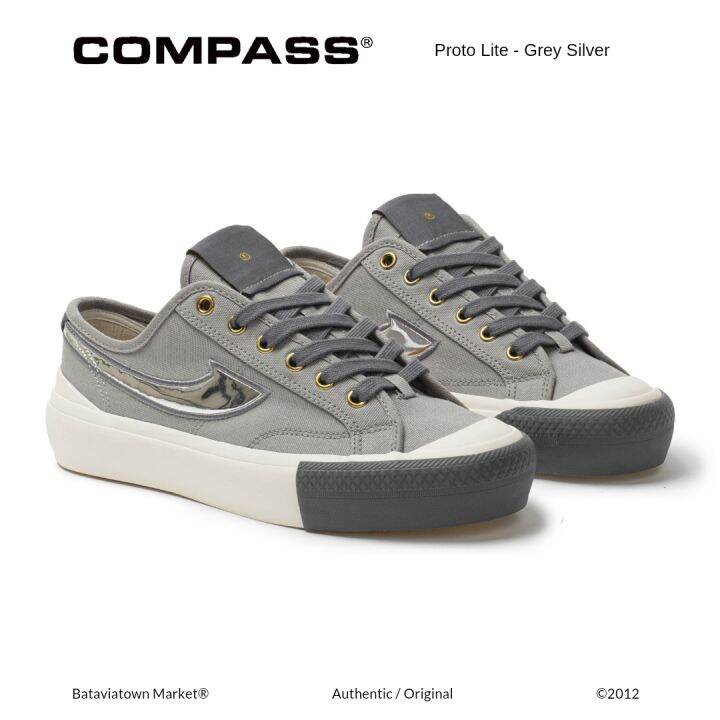 [Limited Edition] Sepatu Compass R&D Proto Lite - Grey | Lazada Indonesia