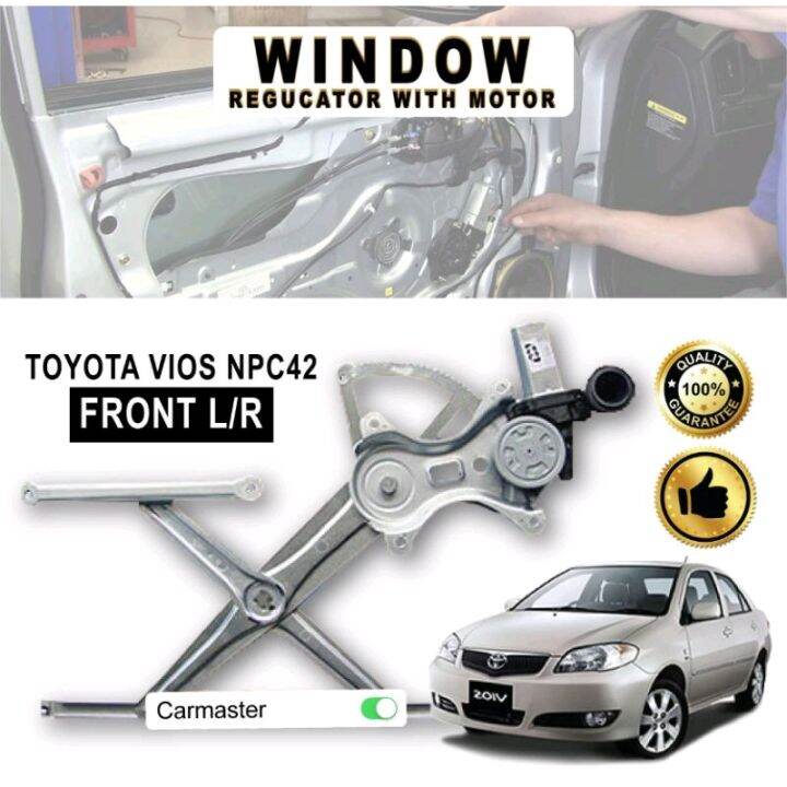 ORIGINAL Toyota Vios NCP42 Power Window Gear With Motor / Door Gear ...
