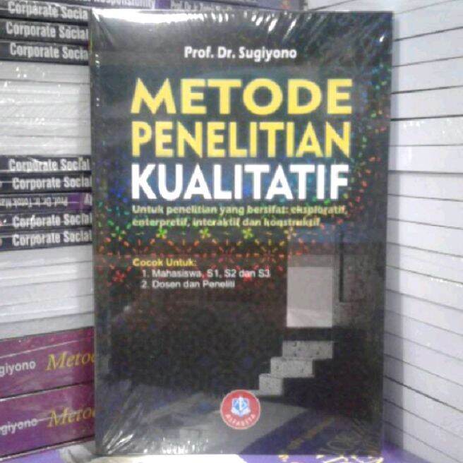 Buku METODE PENELITIAN KUALITATIF by Sugiyono | Lazada Indonesia