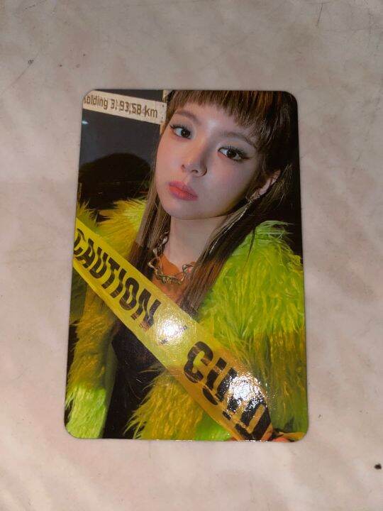 ITZY PHOTOCARD OFFICIAL ITZY PHOTOCARD YUNA PHOTOCARD LIA PHOTOCARD ...