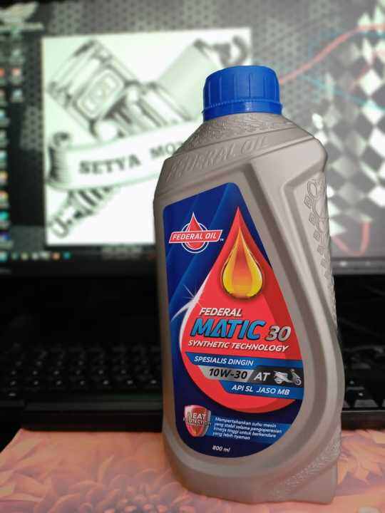 FEDERAL MATIC 0.8L OLI FEDERAL MATIC 800ML OLI MOTOR MATIC OLI FEDERAL ...