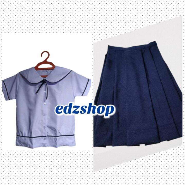 TERNO PALDA BLOUSE WITH PIPiNG.KINDER to HIGHSCHOOL | Lazada PH