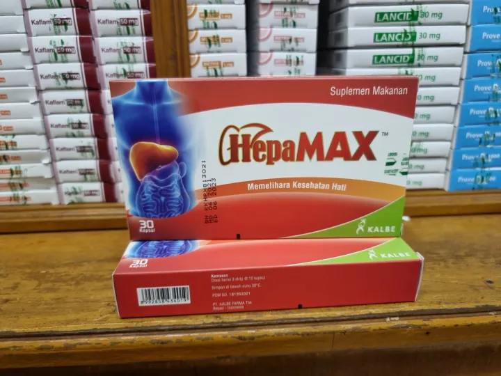 HEPAMAX PER BOX ISI 30 KAPSUL EXP JUNI 2023 | Lazada Indonesia