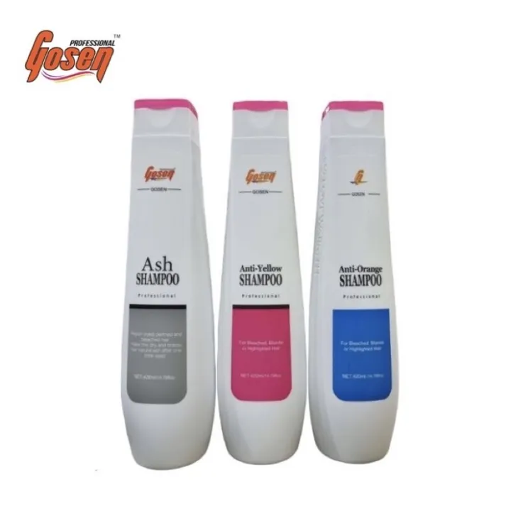 Gosen แชมพู โกเซ็น Anti-Yellow Shampoo / Gosen Ash Shampoo /Anti-Orange ...