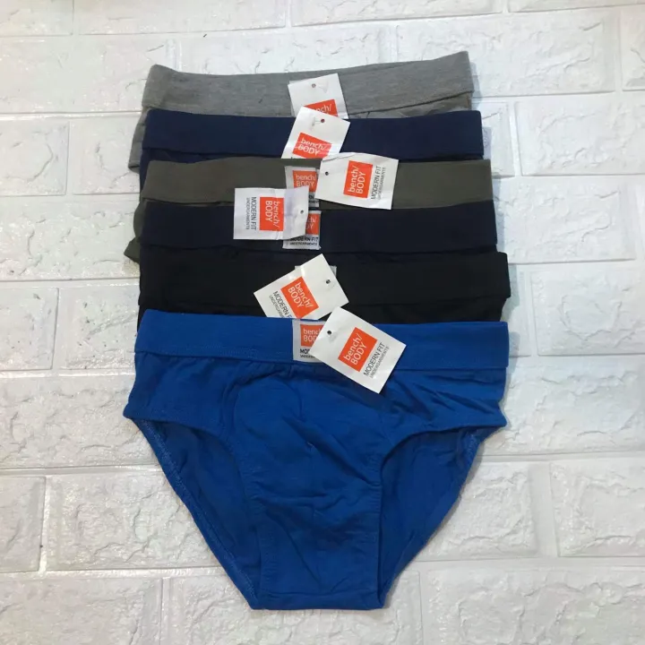 Brief plain for mens good quality #6pcs | Lazada PH