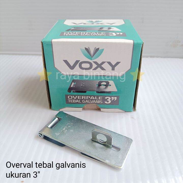 OVERVAL PLAT TEBAL 3 inch galvanis cantolan gembok overpal pintu pagar ...