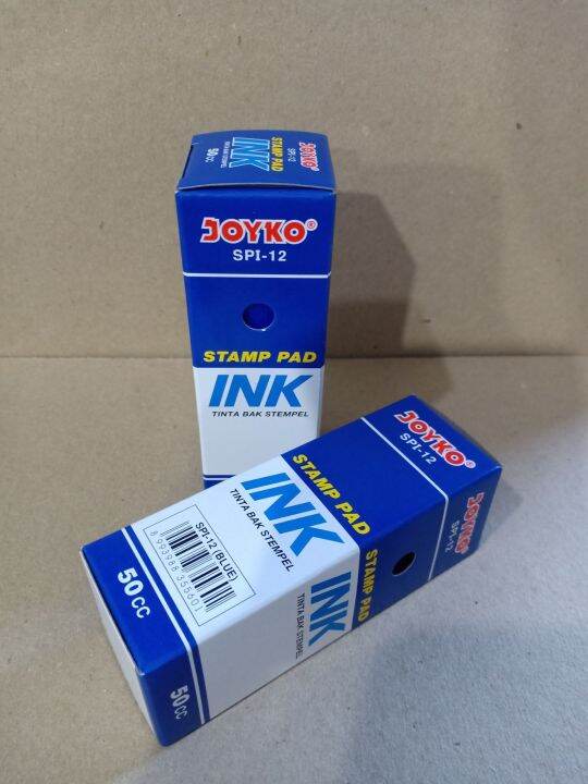 Tinta Bak Stempel Joyko warna biru / Stamp Pad Ink | Lazada Indonesia