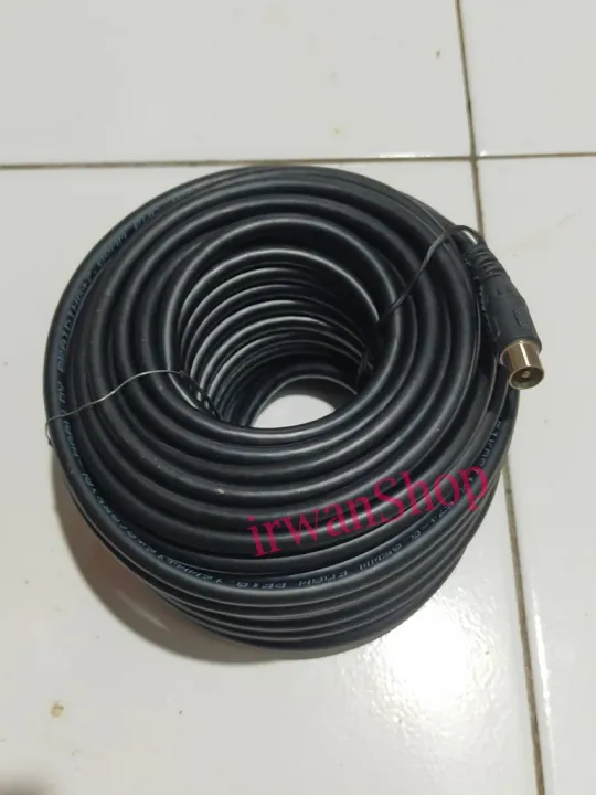 Kabel Antena 5C 20 Meter / Coaxial Cable Intracom 20 Meter | Lazada Indonesia