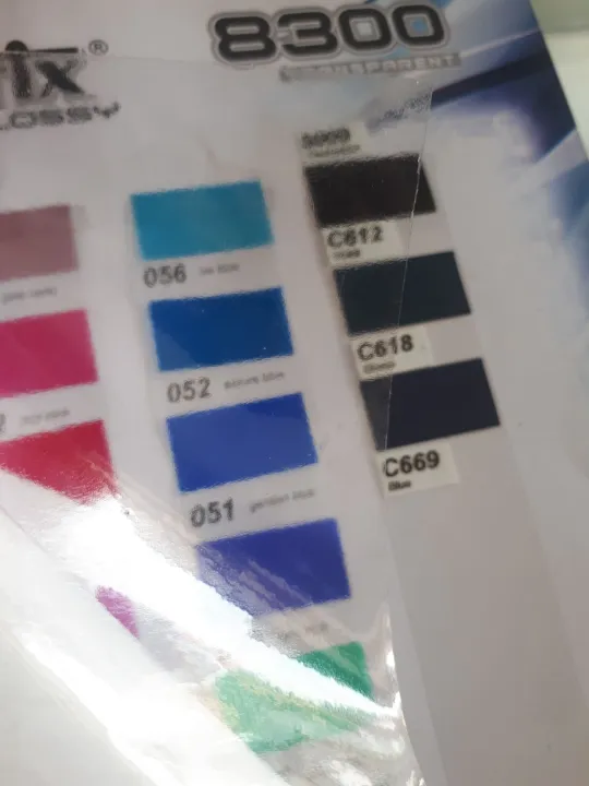 [PRO-FIX] SKOTLET WARPING MOTOR STIKER CLEAR BENING TRANSPARAN WARNA PUTIH TEMBUS 45CM X 1METER ...