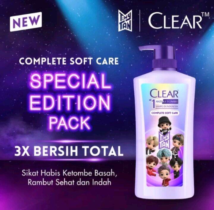 Clear Shampoo Complete Soft Care Anti Ketombe 660ml | Lazada Indonesia