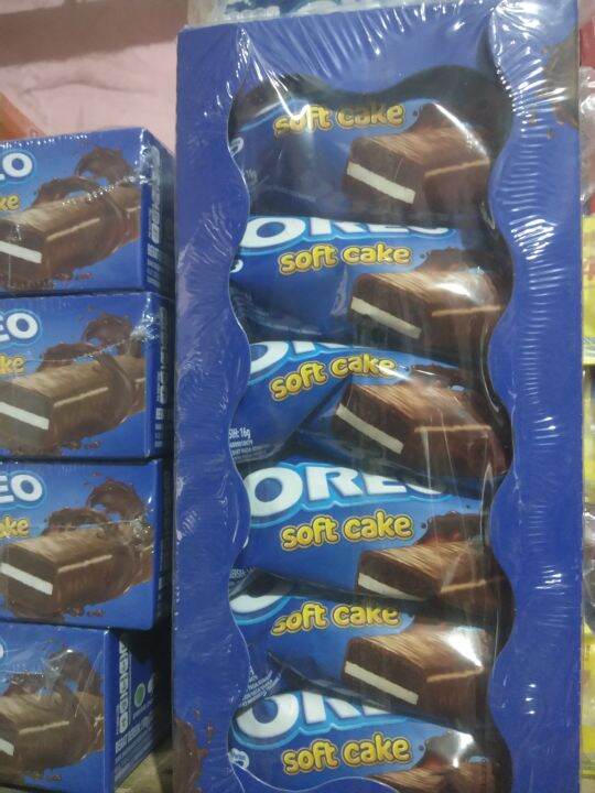 oreo BOLU soft cake 1box isi 12 pcs | Lazada Indonesia
