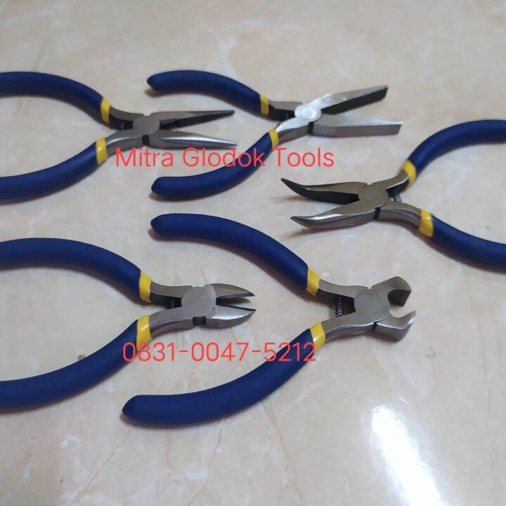 SANDS Tang set 5 pcs tang mini 4,5 inch mini pliers snapring tang ...