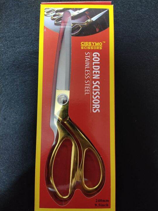 HIGH QUALITY STAINLESS STEEL GOLDEN SCISSOR CISSYMO GOLDEN TAILOR ...