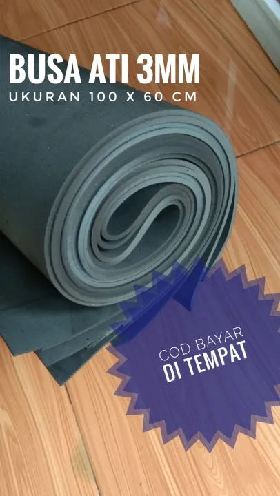 Busa ati tebal 3mm ukuran 100x60cm | Lazada Indonesia