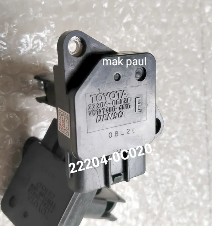 sensor MAF air flow udara INNOVA HILUX FORTUNER CAMRY ALTIS YARIS VIOS ORIGINAL | Lazada Indonesia