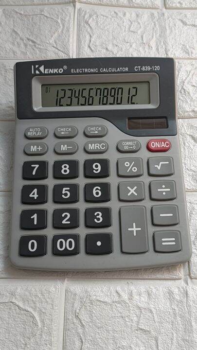 KENKO calculator - kalkulator dagang - ct 839 - 12 digit | Lazada Indonesia