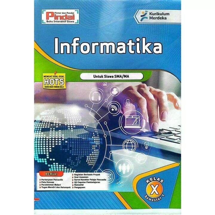 Buku LKS Informatika kurikulum Merdeka Kelas 10 SMA/MA Semester 1 | Lazada Indonesia