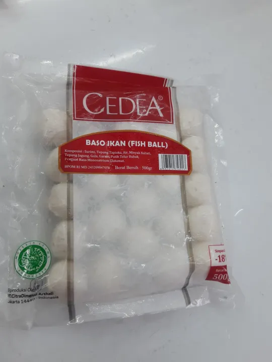 CEDEA BASO IKAN (FISH BALL) 500g | Lazada Indonesia