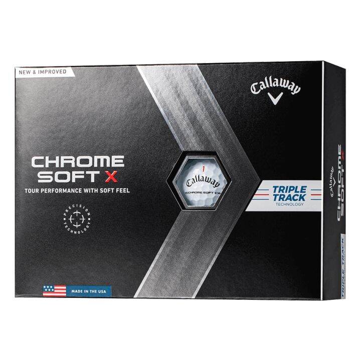 ลูกกอล์ฟ Callaway chrome soft x | Lazada.co.th