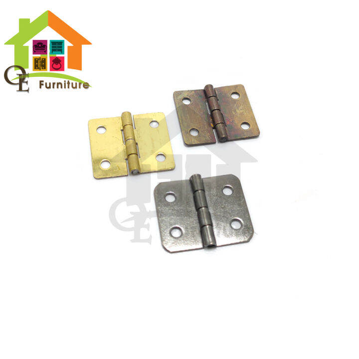 Engsel mini ujung tumpul 19x22 mm IF.NE03 Engsel kecil kotak box mahar ...