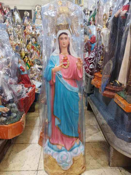 Mama Mary Sacred Heart Statue 2ft | Lazada PH