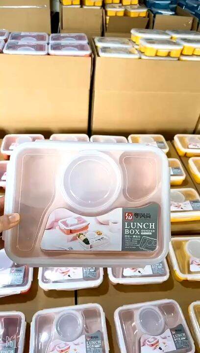 Zadaaofficialstore Lunch Box / Kotak Makan 4 Sekat Candy Box 5371 ...