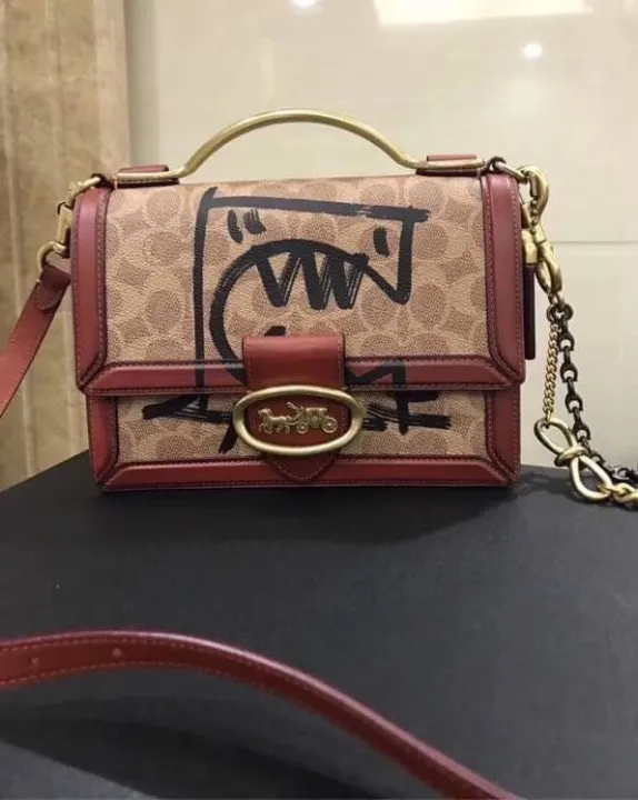 Coach Riley Top Handle 22 In Signature | Lazada.co.th