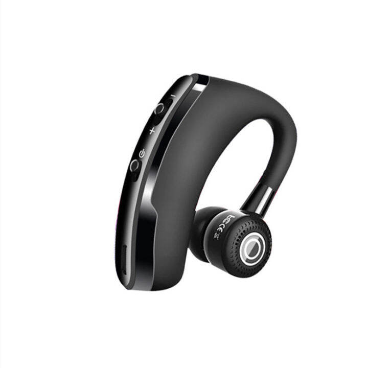 ♋【Philippine Delivery】V9 Business Model Car Ear-hook Stereo High-definition Call Bluetooth ...