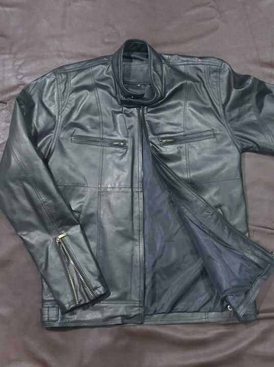 Jaket Kulit domba model jangkis | Lazada Indonesia