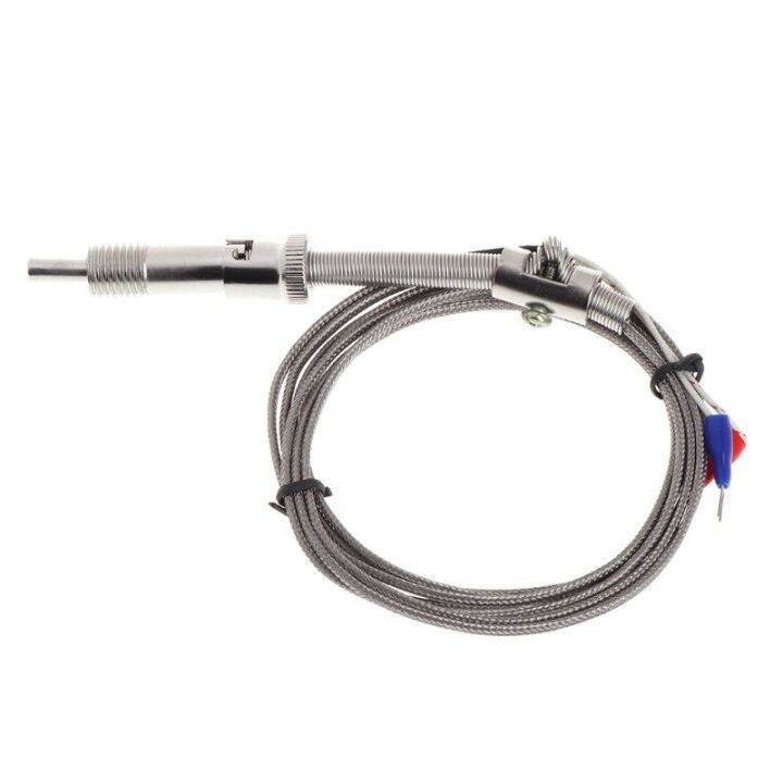 K Type Thermocouple Temperature Sensor Bayonet Compression Spring ...