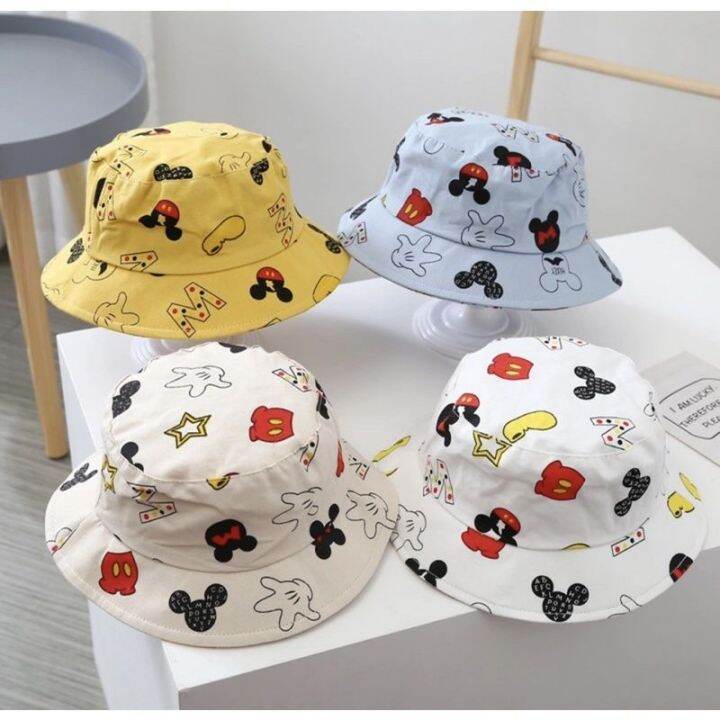 Topi Bucket Anak Balita Model DISNEY MICKEY MOUSE Untuk Anak Laki Laki ...