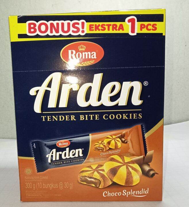 Roma ARDEN kukis Roma ARDEN 1 dus isi 10 pcs Bonus 1 pcs | Lazada Indonesia