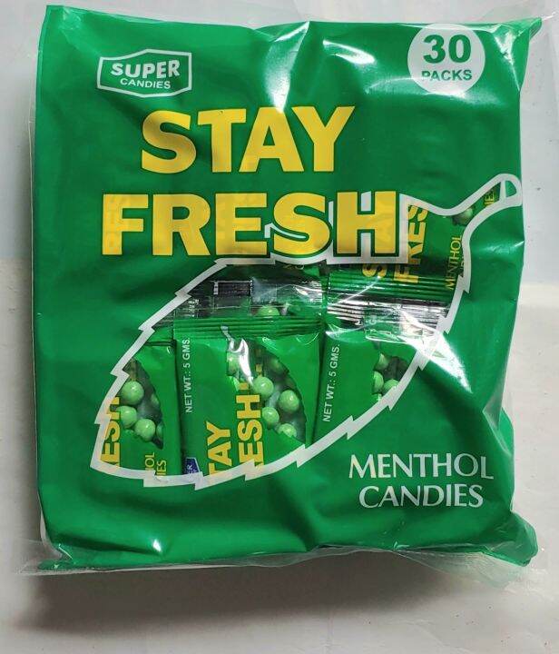 Stay Fresh Menthol Candy 30s | Lazada PH