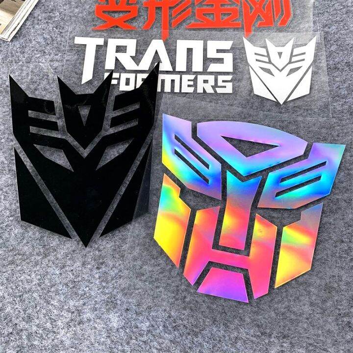 Laser Autobot Transformers Emblem Badge Graphics Car Waterproof Decal ...