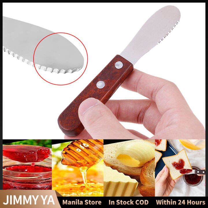 Wood Handle Small Butter Spatula Sandwich Toast Jam Spreader Cheese ...