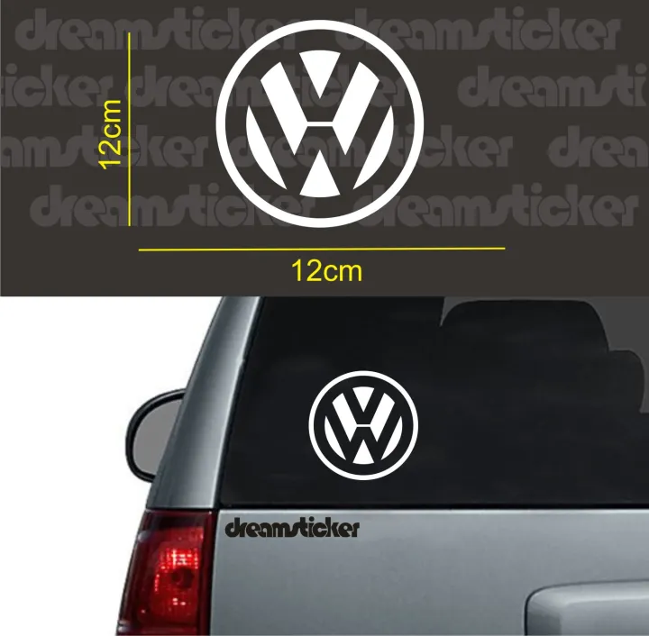 Sticker Stiker The VW Volkswagen Logo | Lazada Indonesia
