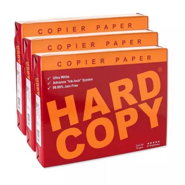 Hard copy/bond paper/500 pcs sheets | Lazada PH