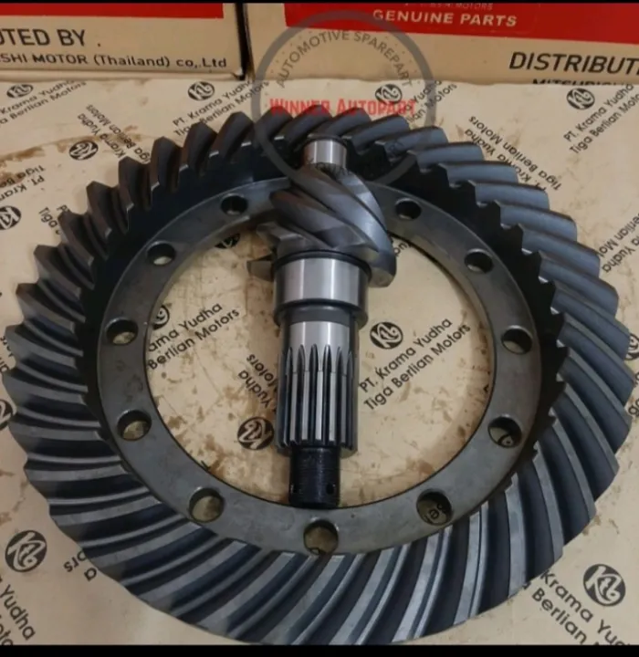 GEAR SET CROWN WHEEL PINION GIGI GARDAN MITSUBISHI PS125 CANTER PSTURBO ...