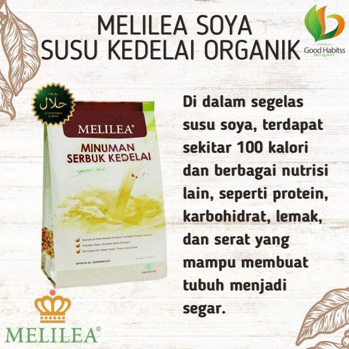 Susu kedelai organik melilea original best seller | 100% aman dan sehat - susu soya melilea ...
