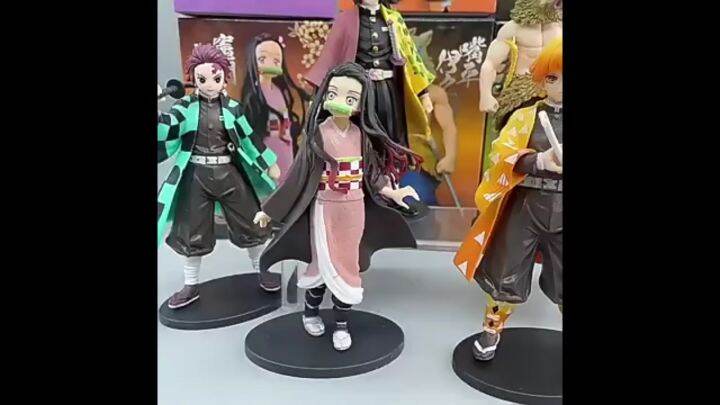 action figure koleksi demon slayer 9 KNY zenitsu kamado tanjrio nezuko ...