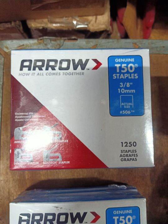 USA ARROW STAPLE WIRE BULLETS ONLY FOR T50 STAPLE GUN | Lazada PH
