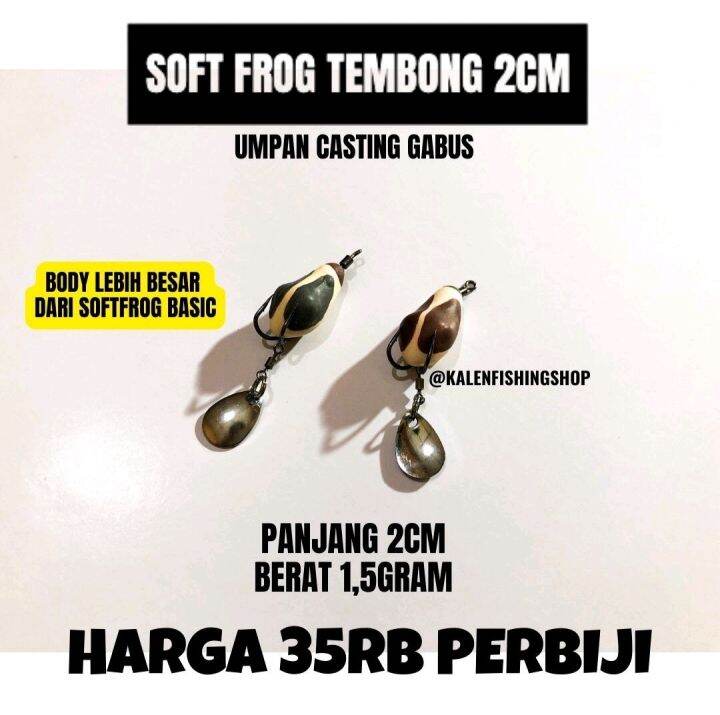 SOFT FROG TEMBONG 2CM | Lazada Indonesia