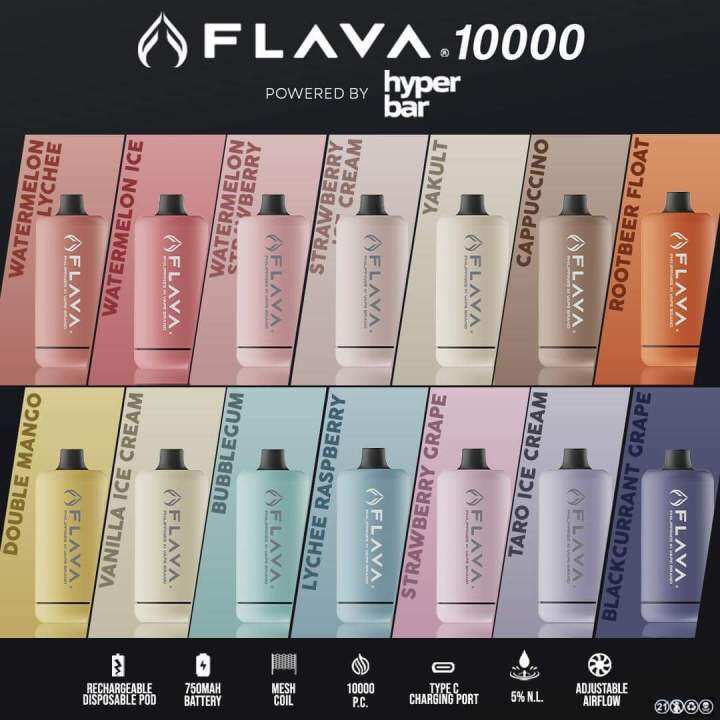 Flava Hyperbar 10k puffs | Lazada PH