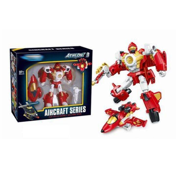 MAINAN KOLEKSI ROBOT BISA BERUBAH MENJADI PESAWAT / MAINAN ROBOT ...