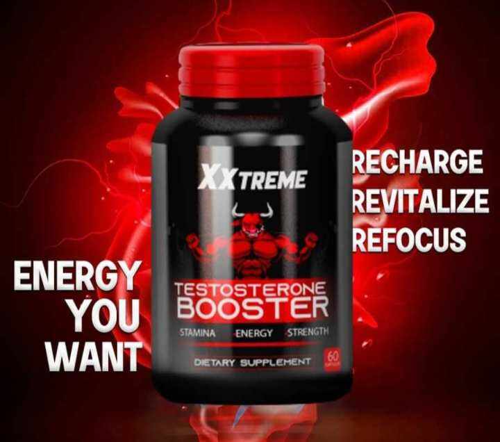 XXTREME TESTOSTERONE BOOSTER(60 Capsules) Perfect for men going to gym ...