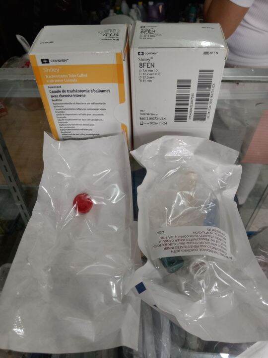 SHILEY 8 FEN TRACHEOSTOMY TUBE WITH INNER CANNULA 8 | Lazada PH