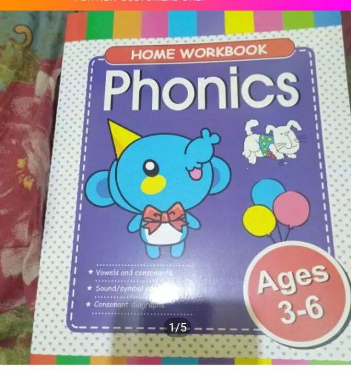Phonics workbook for 3-6 years old | Lazada PH