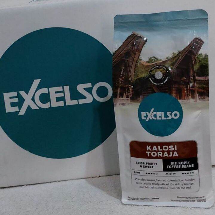 KOPI EXCELSO BIJI KALOSI TORAJA 200GRAM | Lazada Indonesia