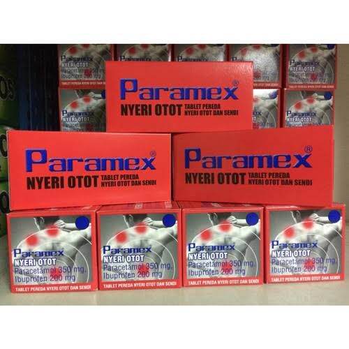 paramex nyeri otot per box isi 100 tablet | Lazada Indonesia