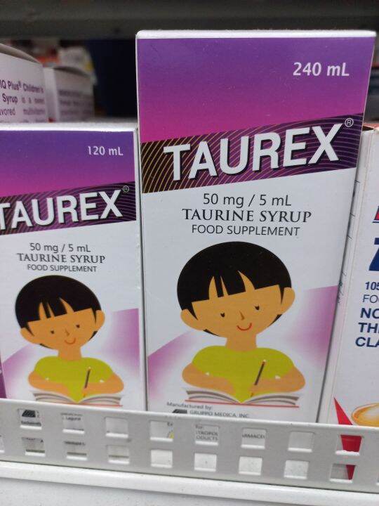 Taurex syrup food supplement 120ml | Lazada PH